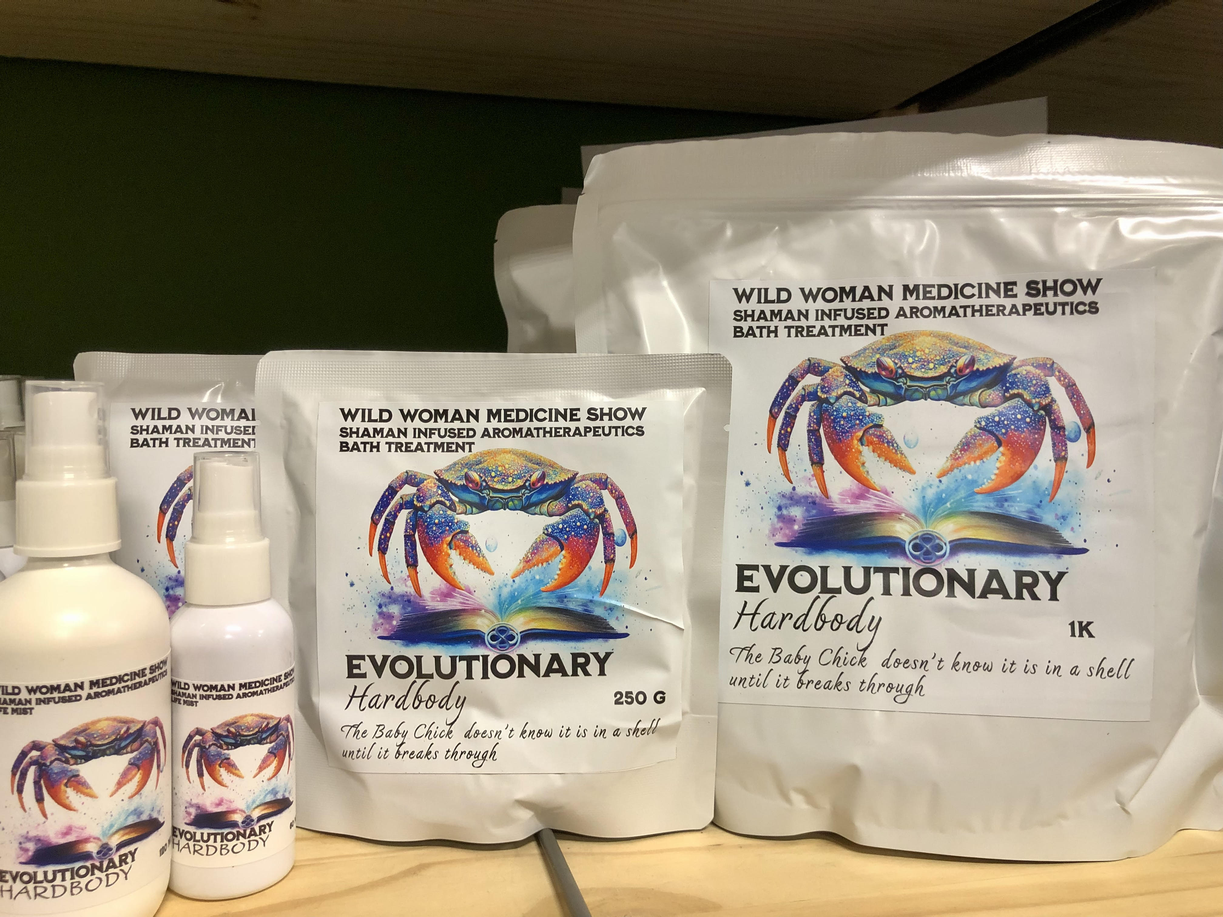 Evolutionary Hard Body – Wild Woman Medicine Show